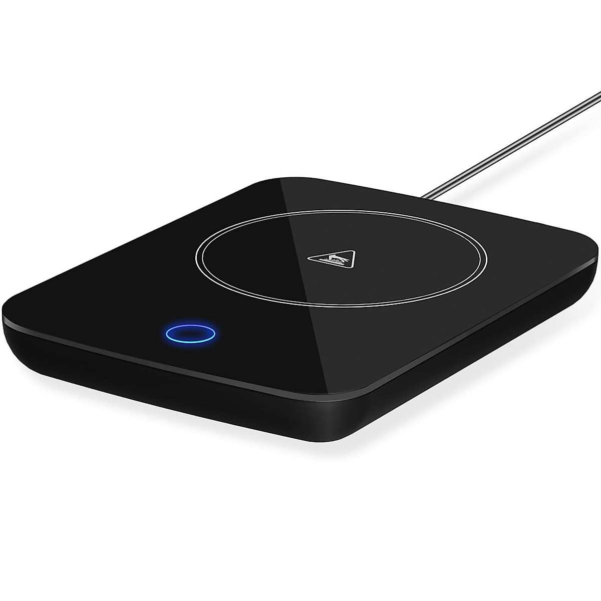 Misby Mug Warmer, Coffee Cup Warmer with Auto Shut Off, Gravity-Induction Coffee Warmer for Desk Use, Coffee Mug Warmer for Coffee Lovers Gift Keep Beverages Coffee Warmer (Black)