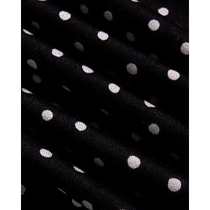 Marilyn Monroe Women's Pajama Set - 2 Piece Micro Sleep Shorts and Lace Trim Cami Tank Top - Womens Loungewear Set (S-XL), Size Medium, Black Pink Dot