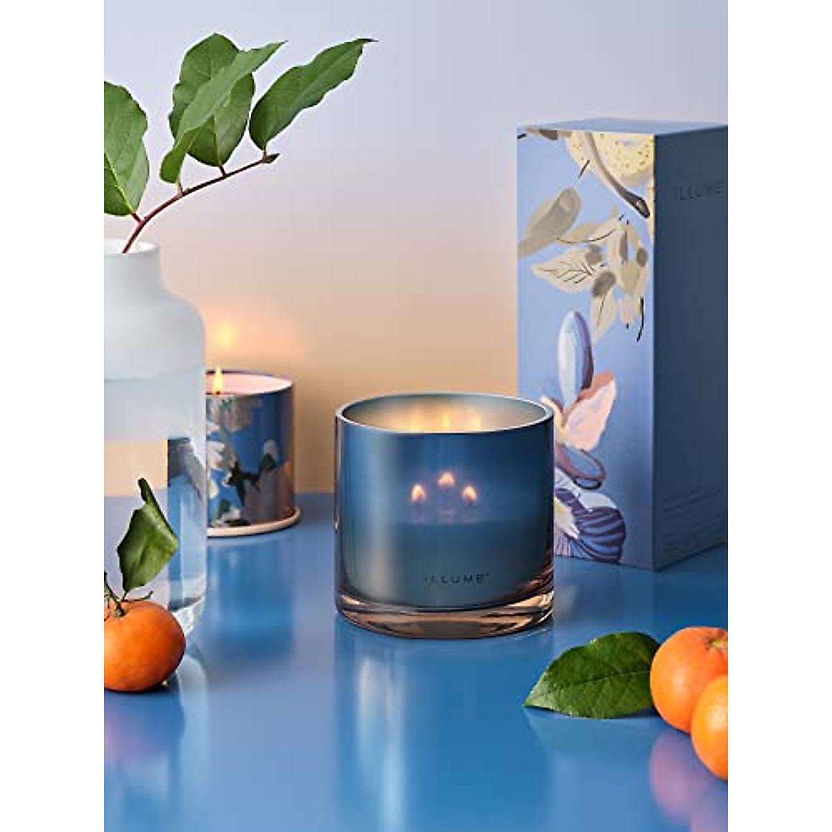 Illume Beautifully Done Essentials Citrus Crush Vanity Tin Scented Candle