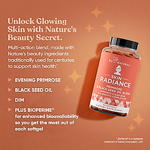 Eu Natural Vibrance Bundle with Radiance - Beauty Bundle for Healthier Hair Growth, Stronger Nails, Glowing Skin