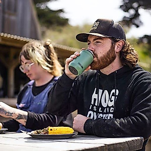 CamelBak Horizon Tall Can Cooler, Insulated Stainless Steel, 16oz, Black