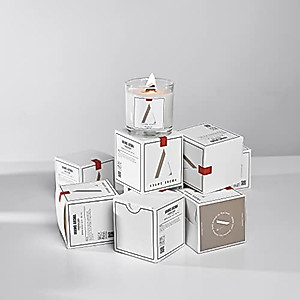 ARAMO AROMA Candle for Home Scented- (Morning Kiss) Crackling Wood Wick Candle, Natural Aroma Candle, Soy Wax, Scented Candles (4 Oz./ 110 g.)