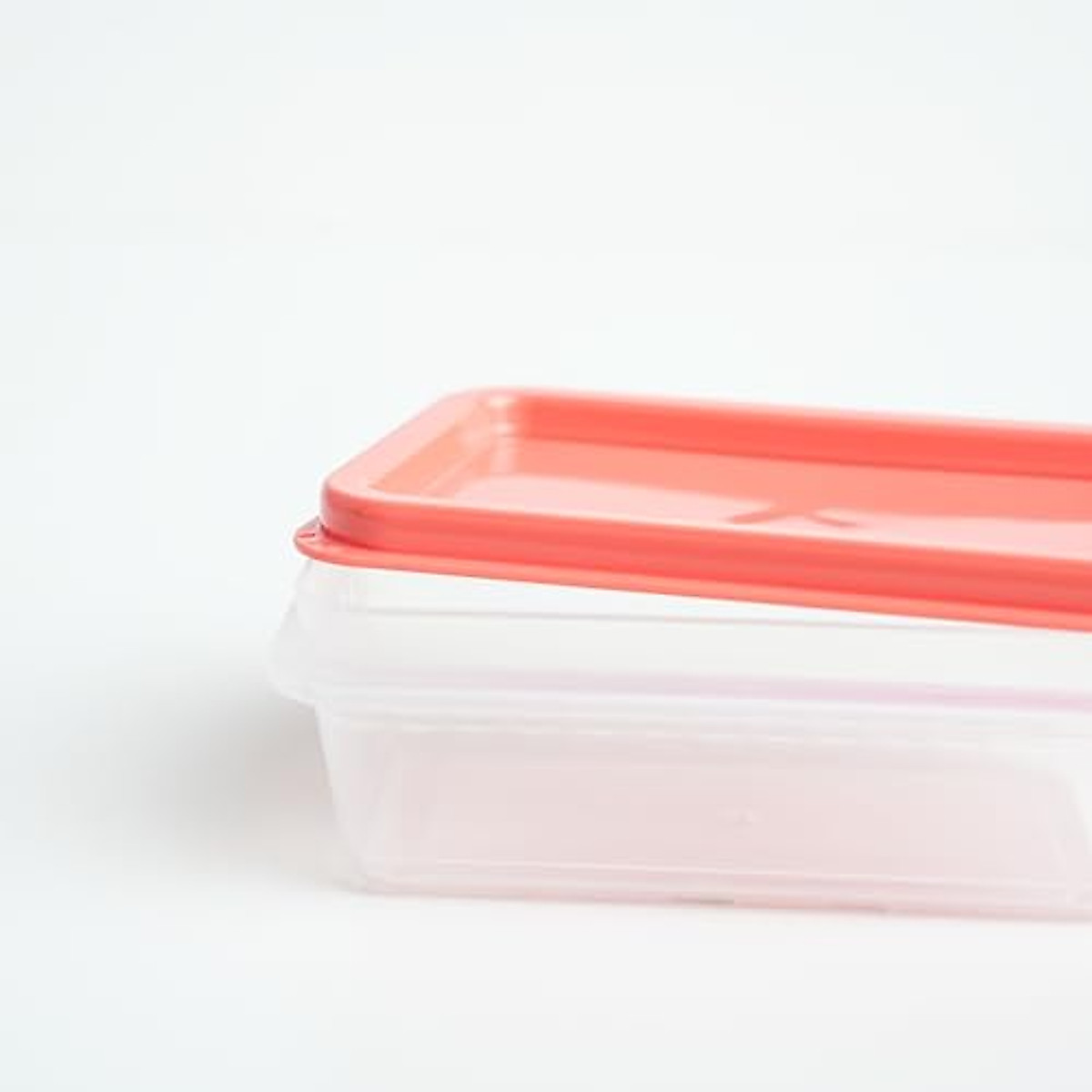 Unica Food Storage Container, with Airtight Lid, Stackable Rectangle Meal Prep Container, BPA-Free, Dishwasher, and Freezer Safe, Set of 3, 28 oz, 5.56x5.56x3.13 in