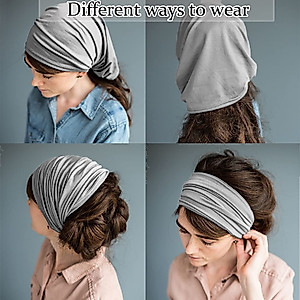 Messen 6 Packs Spandex Dreadlocks Tube Unisex Stretch Dreadlocks Band Open End Elastic Hair Cover