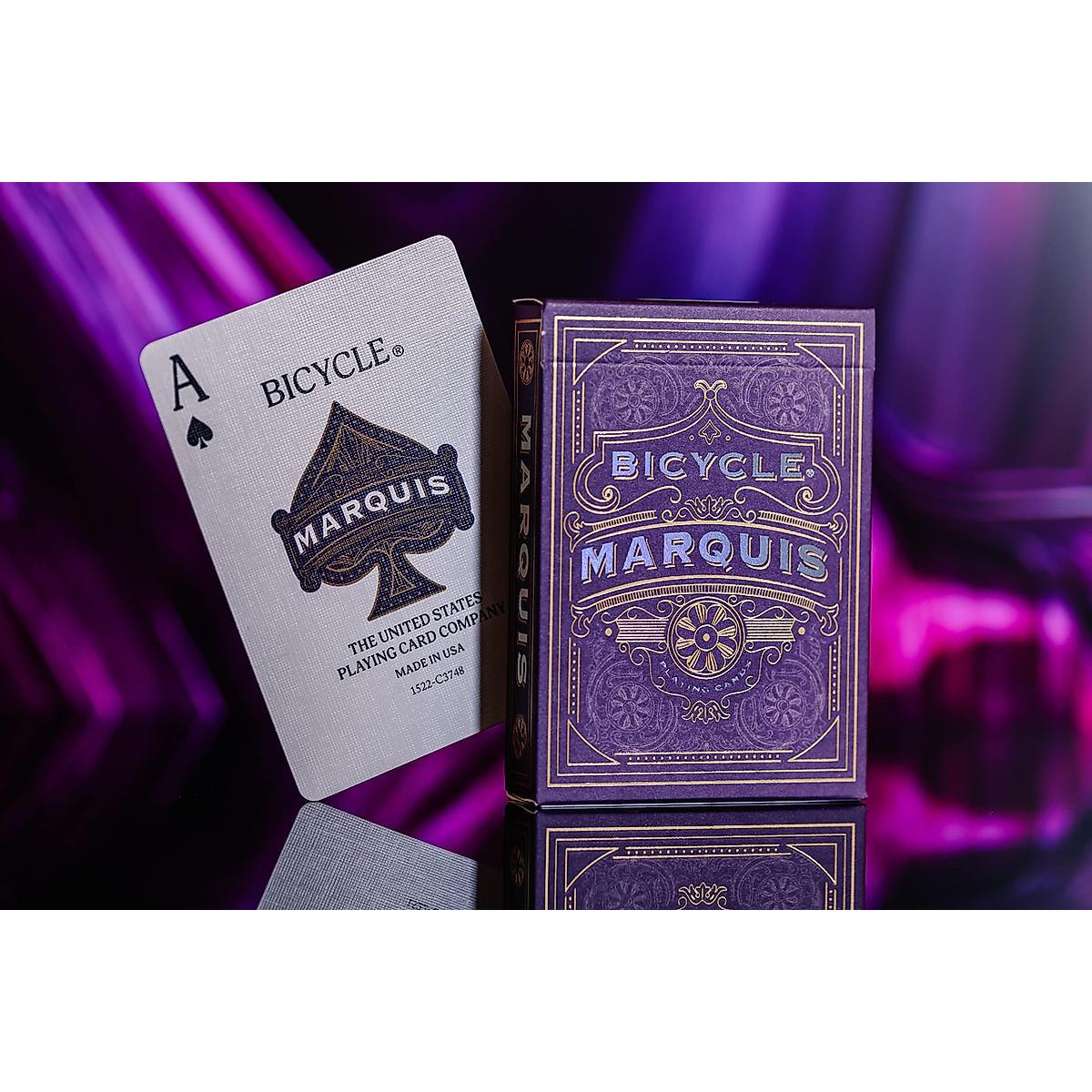 Bicycle Marquis Playing Cards, White
