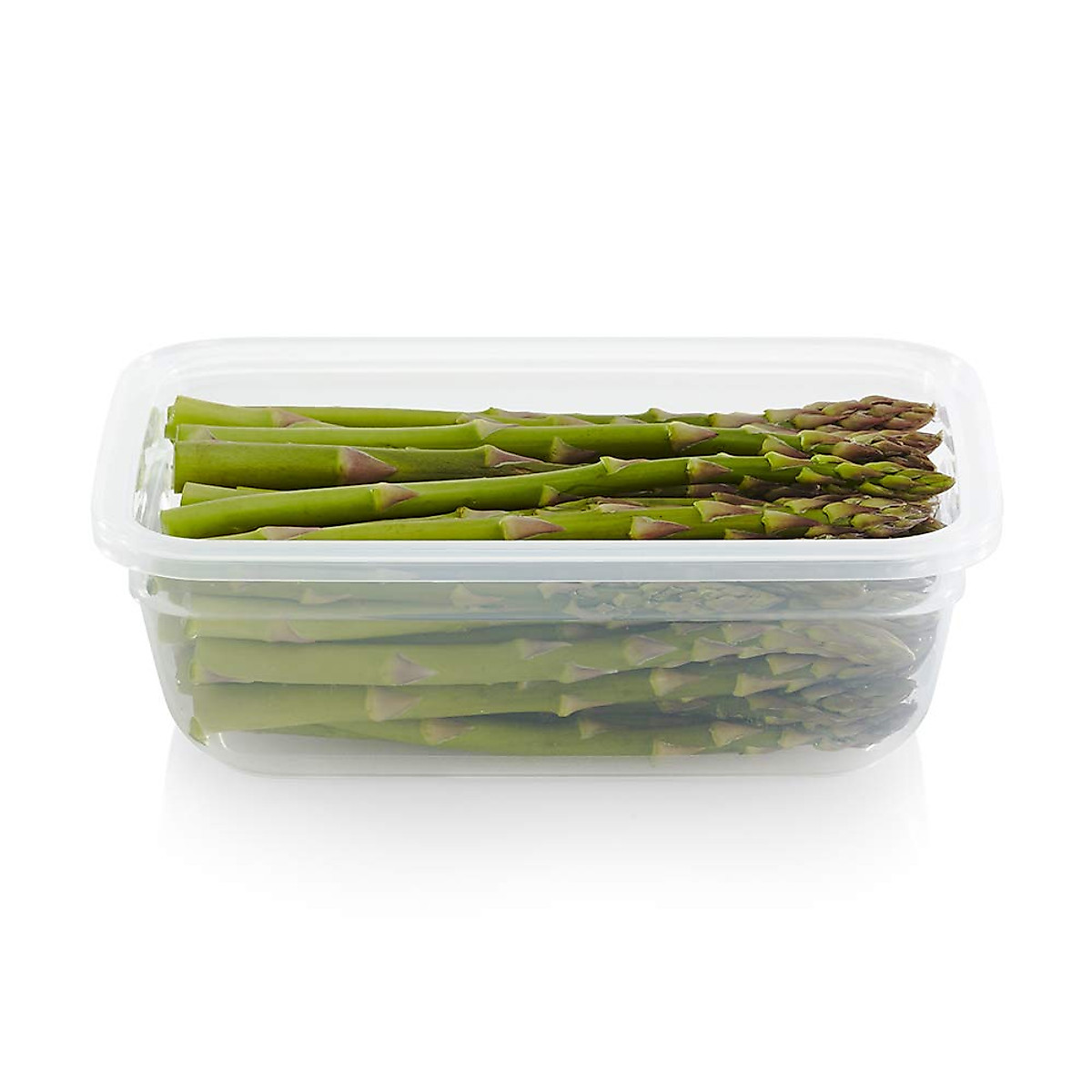 Snapware Total Solution 10-Pc Plastic Food Storage Containers Set, 3-Cup Rectangle Meal Prep Container, Non-Toxic, BPA-Free Lids with 4 Locking Tabs, Microwave, Dishwasher, and Freezer Safe