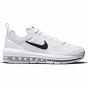 Nike Men's Running Shoes, White Black Pure Platinum, 9.5 US