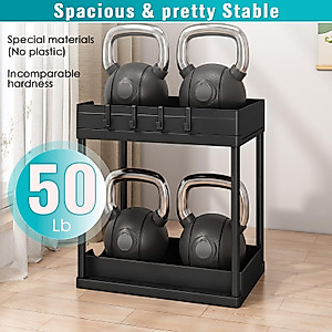 2 Pack Under Sink Organizer with Hooks & Hanging Cups, 2-tier Double Pull-out Drawer Kitchen Under Sink Storage for Canned Sauce, Salad etc, Bathroom Counter Organizer for Spice Makeup Cosmetics