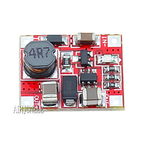 AIHJCNELE 3Pcs RT9266 DC Boost Module 1V~5V 3V 3.7V to 5.1V 5.2V 1A Single Lithium Battery Step Up Power Board DIY Portable Source Charger Repair Accessories with LED Indicator Light (RT-9266)