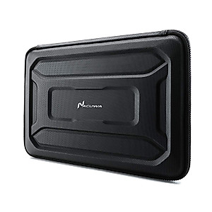 Protective Laptop Case: 13 - 13.3 Inch Computer Carrying Sleeve for 2018 New MacBook Air, Pro, Microsoft Surface or Chromebook - Padded, Waterproof and Shockproof Hard Lap Top Cover Cases – Black