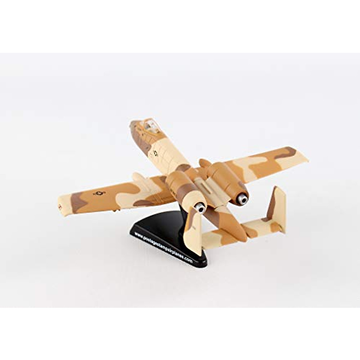 Daron Postage Stamp A-10 Warthog Peanut Scheme USAF Vehicle (1/140 Scale)