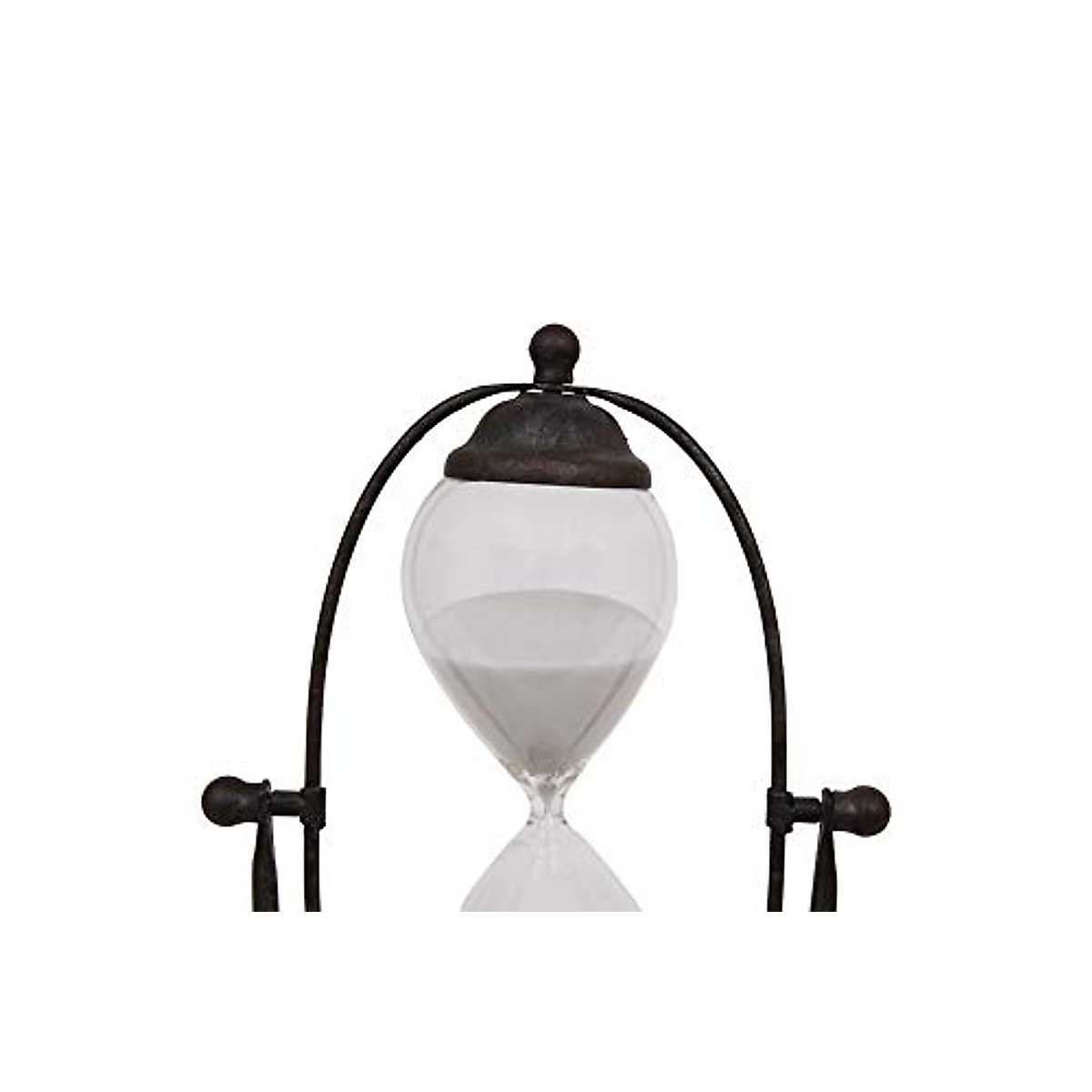 Decorative Metal & Glass Thirty Minute Hourglass