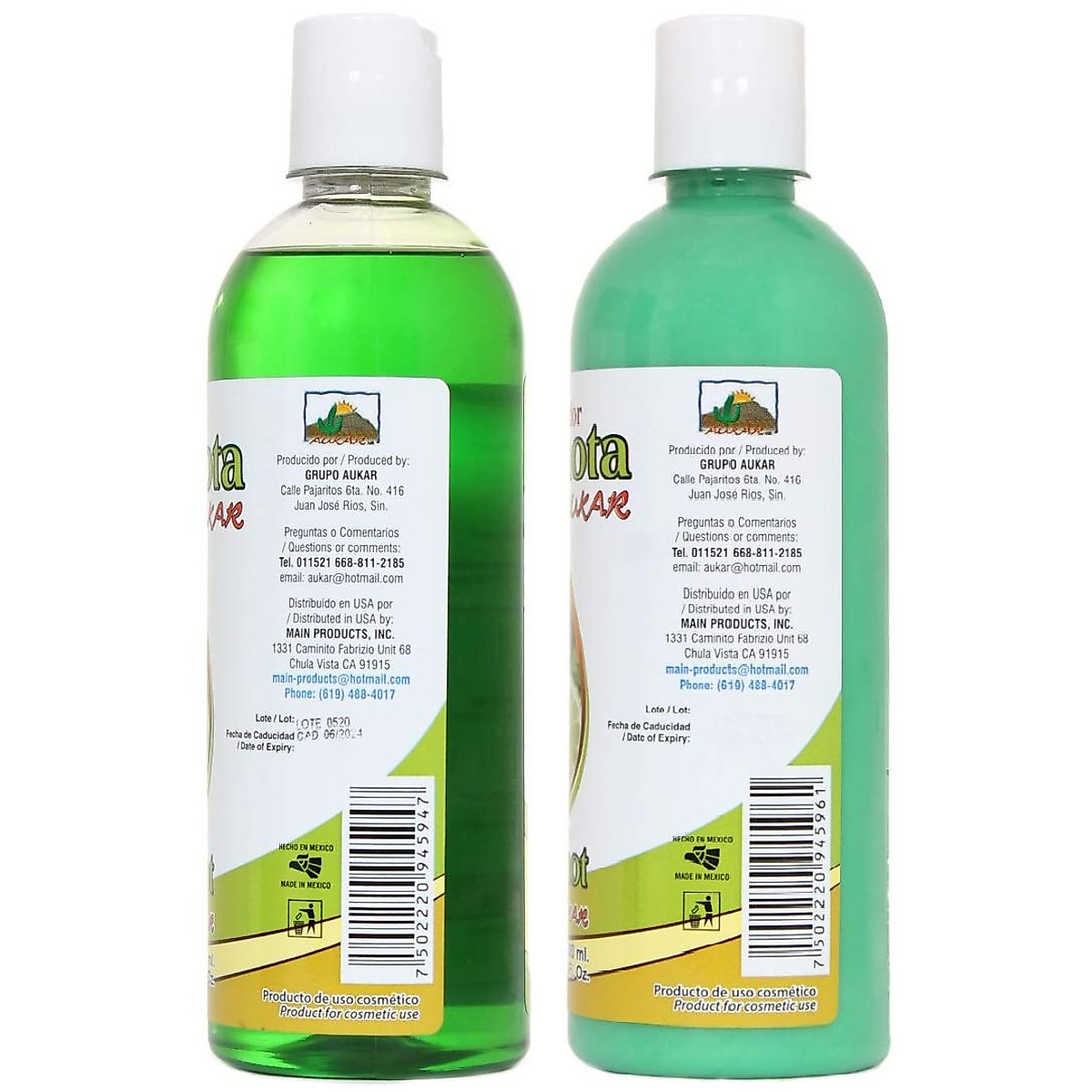 Bergamot Shampoo and Bergamot Conditioner ( SET ) 500 ml ea. 100% Natural, Hair Regrowth & No more Dryness. Volume, Thickness and Brightness