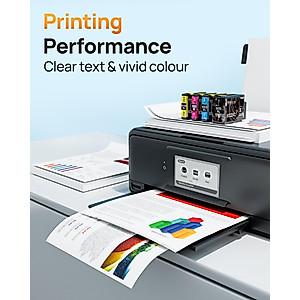 E-Z Ink (TM Compatible Ink Cartridge Replacement for HP 932XL 933XL 932 933 to use with Officejet 6100 6600 6700 7110 7510 7610 7612 Printer (1 Black, 1 Cyan, 1 Magenta,1 Yellow) 4 Pack