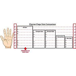 A5 Size Simple Note Paper, 1/4" Spacing, Sized and Punched for 6-Ring A5 Notebooks by Filofax, LV (GM), Kikki K, TMI, and Others. Sheet Size 5.83" x 8.27" (148mm x 210mm)