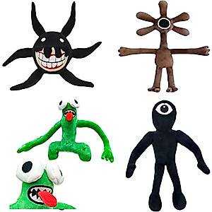 VNZVS in 2022, 20-inch Giant Spiders, Monster Horror Game Door Plush Toys, Children's and Adult Soft Stuffed Dolls, Screaming Plush Toys as Gifts for Fans, Black, X-Large