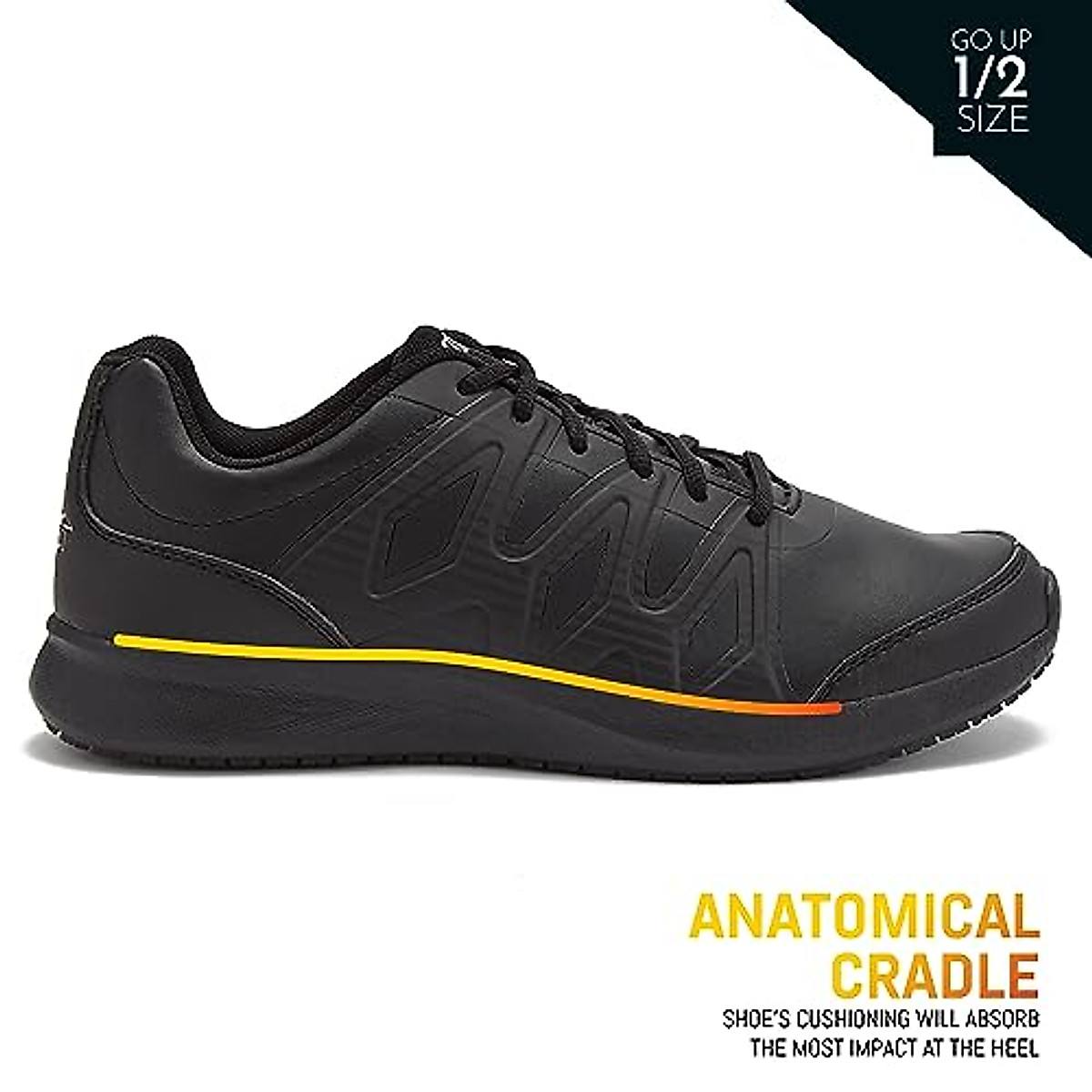 Avia Avi-Skill Non Slip Shoes for Men – Men's Work & Safety Footwear - Black, 10 Medium