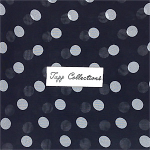 Fashionable Polka Dots Soft Chiffon Scarf - Black