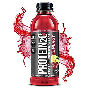 Protein2o 15g Whey Protein Infused Water Plus Energy, Variety Pack, 16.9 oz Bottle (12 Count)
