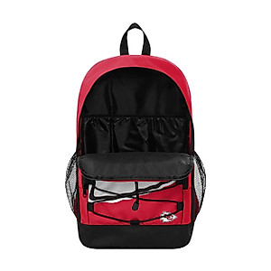 FOCO Kansas City Chiefs NFL Big Logo Bungee Backpack
