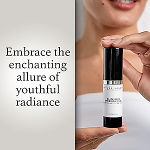 Eye Firming Serum Advanced Formula with Stem Cells Aloe Peptide - Anti Aging Reduce Wrinkles Fine Lines Dark Circles Undereye Puffy Bag Remover 0.5 oz