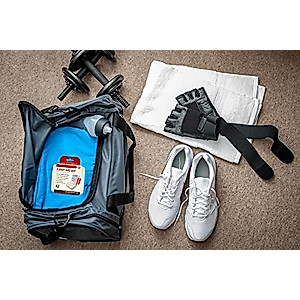 DecorRack 84 Piece First Aid Med Kit, Small Travel Size Kit, First Aid Patch Purse Essentials Bandages for Car, College Dorm, Home, Boat, or Camping, (2 Pack of 42pcs)