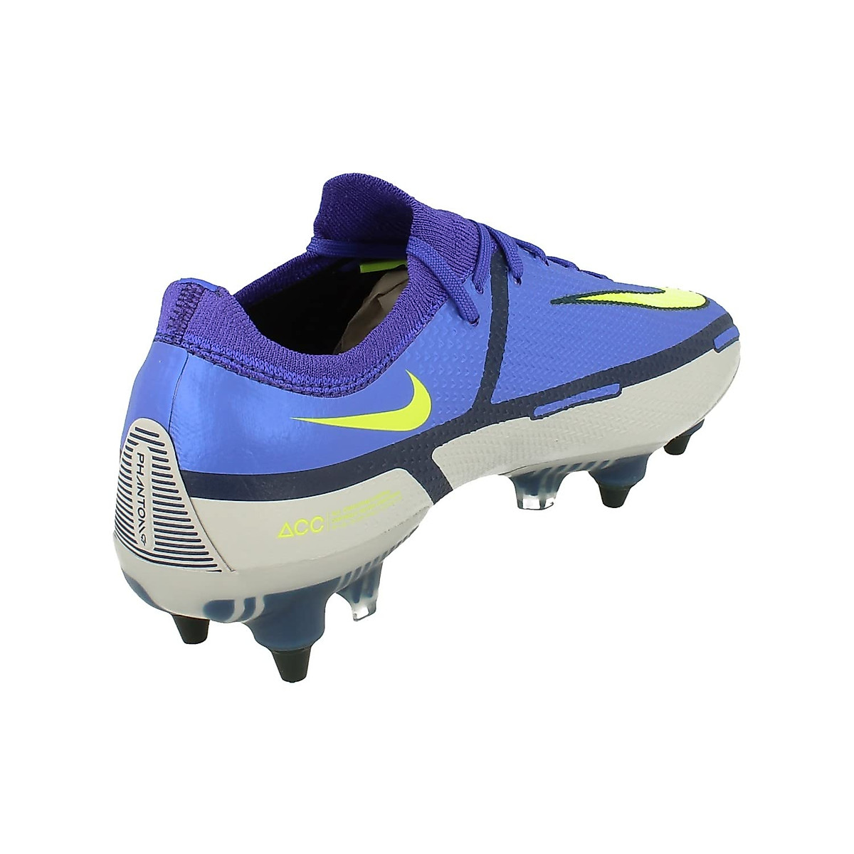 Nike Phantom GT2 Elite SG-Pro AC Mens Football Boots DC0753 Soccer Cleats (UK 6 US 7 EU 40, Sapphire Volt Grey Fog 570)