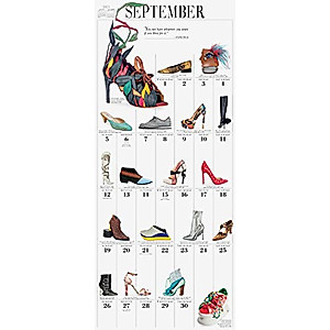 365 Days of Shoes Picture-A-Day Wall Calendar 2021