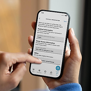 Echo Show 8 (3rd Gen, 2023 release) + Alexa Emergency Assist Monthly (auto-renewal) | With Spatial Audio and Smart Home Hub | Glacier White