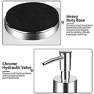 Kadolina Black Bathroom Accessories Set, Toothbrush Holder Set, Lotion Soap Dispenser, Soap Dish, Tumbler Cup, Ceramic Vanity Countertop Accessory Set Bath Restroom (4 Pcs)