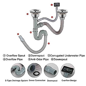 Commercial Stainless Steel Sink Single Bowl Free Standing Utility Sink Restaurant Kitchen Sink W/Faucet Outdoor Sink With Storage Rack And Workbench For Garage Restaurant Outdoor Backyard ( Size : L29