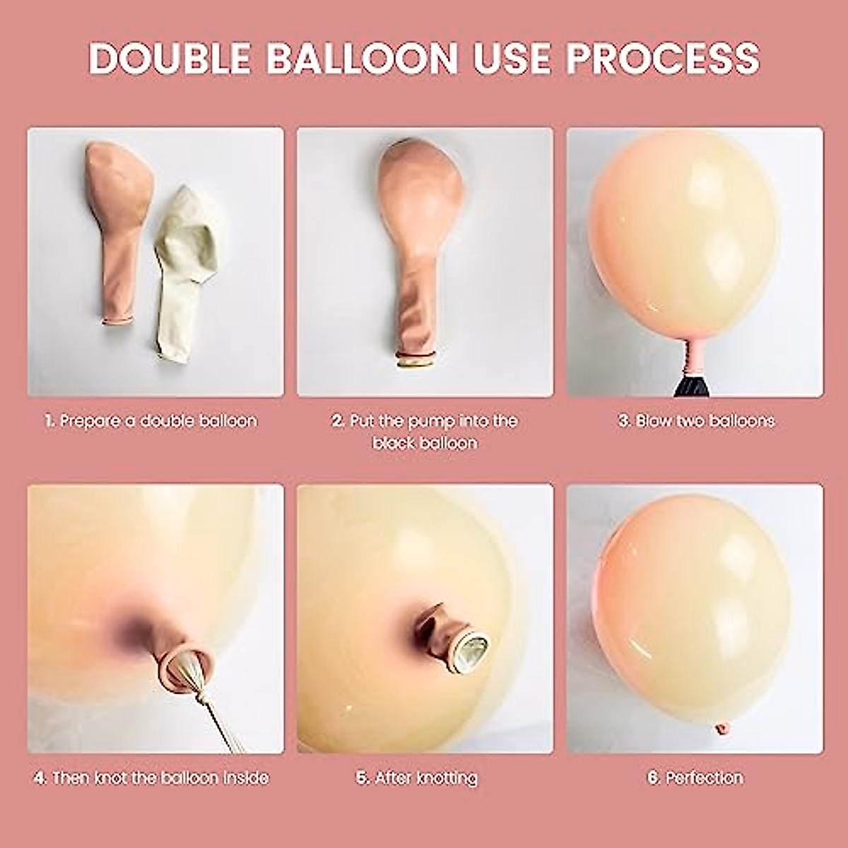 iLaFm 150pcs Blush Balloons Garland Arch Kit Dusty Rose Pink for Wedding Anniversary Princess Theme Garden Tea Party Bachelorette Birthday Bridal Shower Decorations…