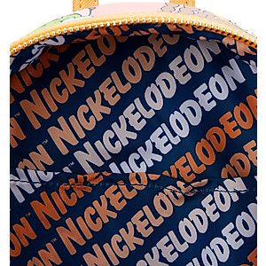Loungefly Nickelodeon Nick 90's Color Block Double Strap Shoulder Bag