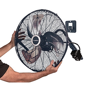 Lasko 20" Floor or Wallmount High velocity fan, Grey H20610