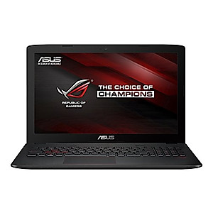 ASUS ROG GL552VW-DH74 15-Inch Gaming Laptop, Discrete GPU GeForce GTX 960M 4GB VRAM, 16GB DDR4, 1TB, 128GB SSD (ROG Metallic)