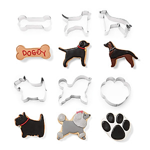 Fox Run Dog Cookie Cutter Set