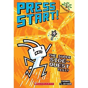 The Super Side-Quest Test!: A Branches Book (Press Start! #6) (6)