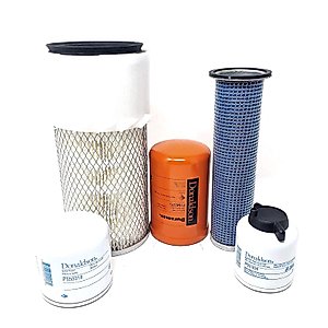 CFKIT Filter Kit Compatible with Bobcat S130 S150 S160 S175 S185 S205 W/Kubota V2203 Eng.