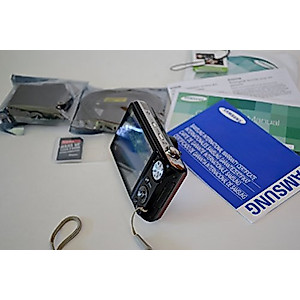 Samsung TL210 DualView 12.4 MP Digital Camera with 5X Optical Zoom (Red)