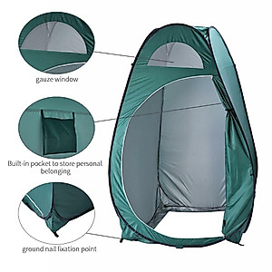 1-2 Person Portable Pop Up Toilet Shower Tent Changing Room Camping Shelter