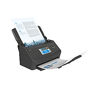 Fujitsu ScanSnap iX1500 Color Duplex Document Scanner with Touch Screen for Mac and PC (Black Model, 2020 Release)
