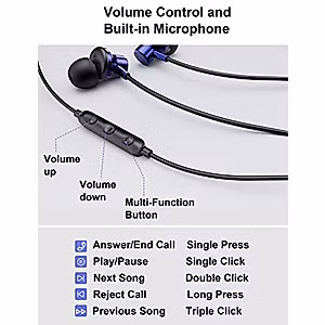 ACAGET USB C Headphones, Magnetic Earbuds for Pixel 7 Pro 6A 6 USB Type C Earphones with Mic Noise Canceling HiFi Stereo Headset for Samsung Galaxy S23 Ultra S22 Plus S21 FE A53 iPad Pro Air Oneplus 9