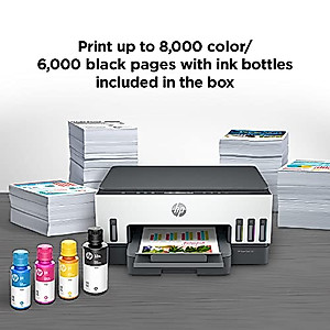HP Smart -Tank 7001 Wireless All-in-One Cartridge-free Ink -Tank Printer, up to 2 years of ink included, mobile print, scan, copy (28B49A)