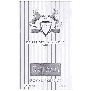 PARFUMS de MARLY - Galloway - 4.2 Fl Oz - Eau De Parfum For Men - Top Notes Citrus, Pepper - Heart Notes Iris, Orange Blossom - Base Notes Musk, Amber, Sandalwood - 125ml
