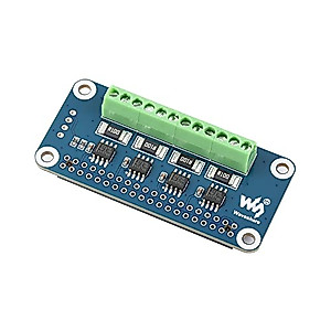 waveshare 4-ch Current/Voltage/Power Monitor HAT for Raspberry Pi with I2C/SMBus Interface