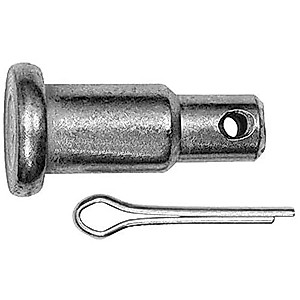 Buyers Products 1302319 Pin, Step, 1in X 3/4in X 2-9/16in Lg, Zinc, Replaces Fisher # #27177k - Sold as each