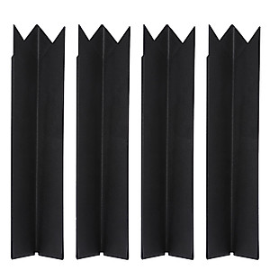 Benmachu 4 Pack 90°Connector Clips, 10" Corner Clips Height Cor-Ten Metal Stakes for 6 & 8 inch Tall Steel Landscape Edging,Black