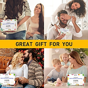 DMSKY 24 Pack Lip Balm, Natural Lip Balm Bulk with Vitamin E and Coconut Oil, Moisturizing Soothing Chapped Lips, Gifts for Women Stocking Stuffers Party Favors