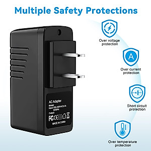 PK Power AC Adapter for Netgear Nighthawk M1 MR1100 4GX Gigabit LTE Mobile WiFi Router Power Supply Cord Charger