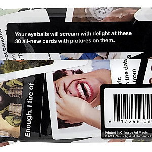 Cards Against Humanity: Picture Card Pack 1 • Mini Expansion • The Cards Have Pictures on Them!